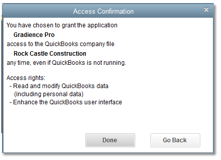 TimeClock - Integrating with QuickBooks – Gradience Support
